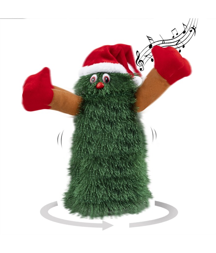 Electric Climbing Santa Claus Musical Toys Christmas Dancing Santa ...